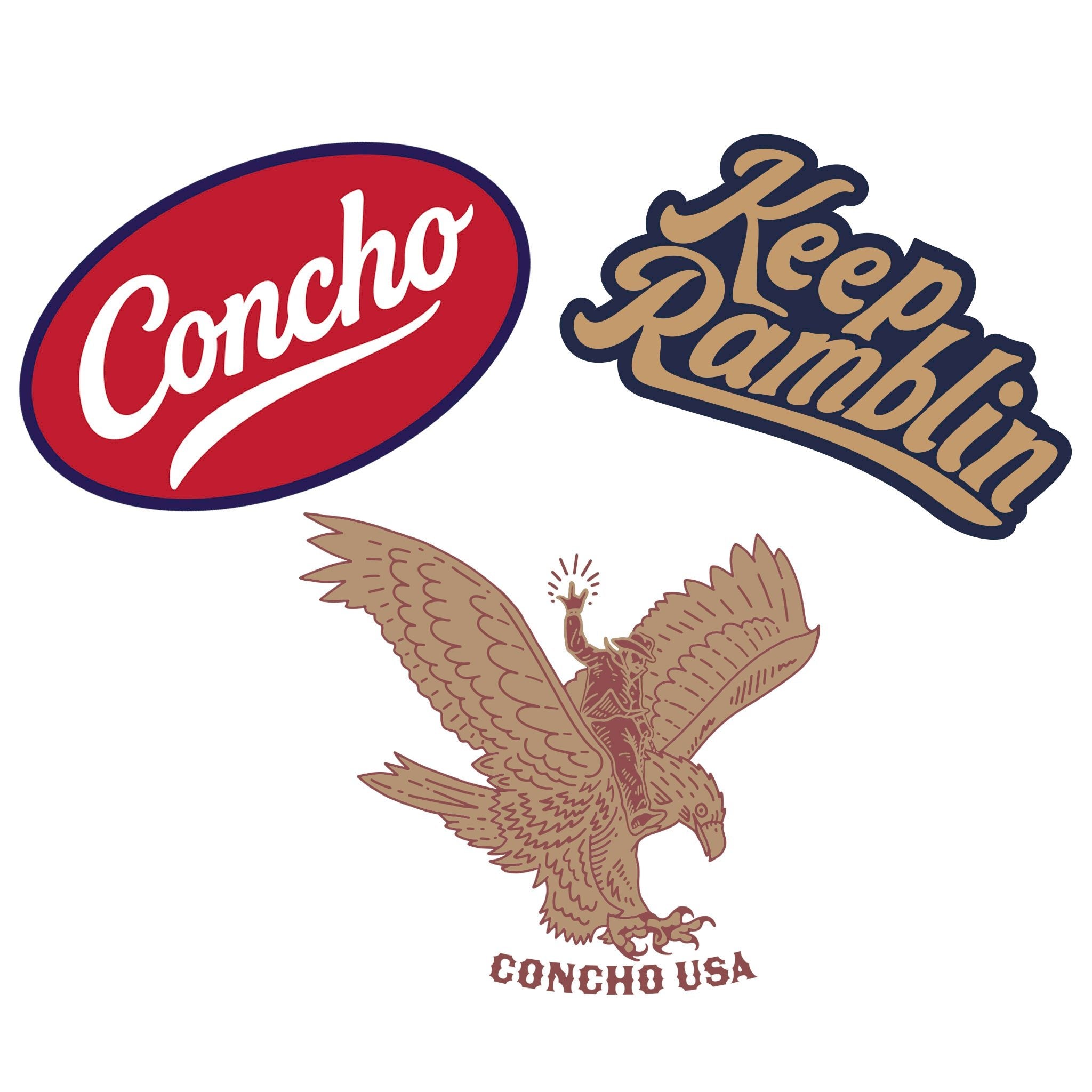 Sticker Pack – Concho USA